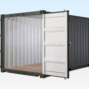 20FT SHIPPING CONTAINER (ONE TRIP) DARK GREEN (RAL 6007) - Ft Shipping ...